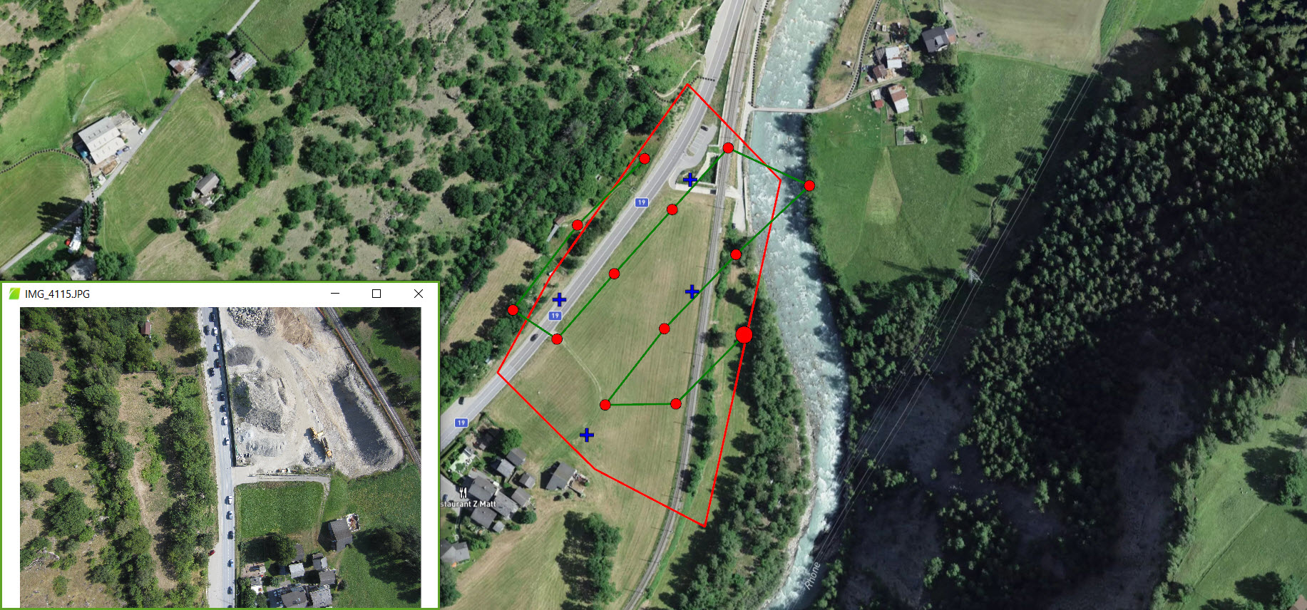 Menu View > Map View > 2D View - PIX4Dmapper